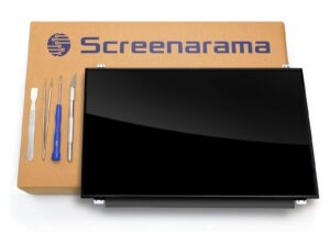 screenarama new screen replacement for hp chromebook 14 g4, hd 1366x768, glossy, lcd led display with tools