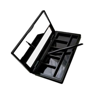 dnhcll five grid boxes with a skylight diy lipstick tray homemade eye shadow empty boxes for women girls to use makeup