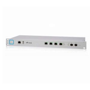 unifi security gateway pro 4 usg-pro-4 enterprise router with gigabit ethernet 2 combination sfp/rj-45 ports