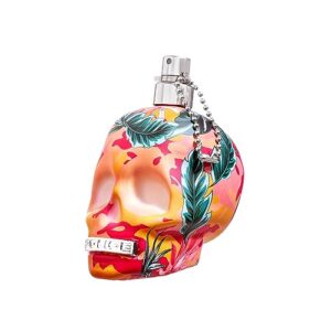 to be exotic jungle for woman by police - summery floral scent - housed in a botanical decorated bottle - tart-sweet fruits and floral notes with soft vanilla-suede base - 2.5 oz edp spray