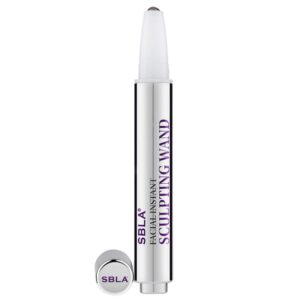 sbla beauty facial instant sculpting wand, advanced anti-aging serum, smoothing, skin tightening, brightening all skin types & reducing lines & wrinkles 0.23 fl oz / 6.8ml (100 doses)