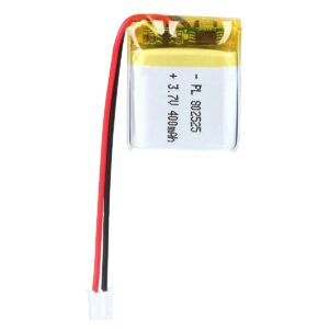 akzytue 3.7v 400mah 802525 lipo battery rechargeable lithium polymer ion battery pack with ph2.0mm jst connector