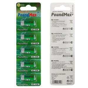 5 x poundmax 910a lr1 n type mn9100 1.5v alkaline batteries