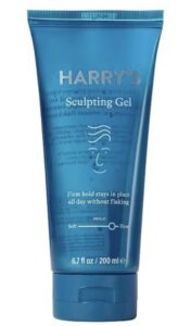 harry's sculpting gel, sets firm structure, firm hold, 6.7 oz