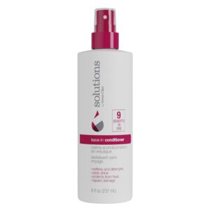 great clips solutions nourishing leave-in conditioner | 8oz spray | detangles and hydrates hair