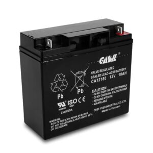 casil 12v 18ah agm rechargeable deep cycle replacement battery for ub12180 cb19-12 fm12180 6fm18