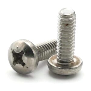 1/4"-20 phillips pan head machine screw 316 stainless steel 1/4"-20 x 1-1/2" qty 25