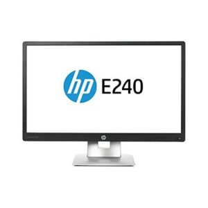 hp m1n99aa#aba elitedisplay e240 23.8'' 1080p full hd led-backlit lcd monitor, black/silver (renewed)