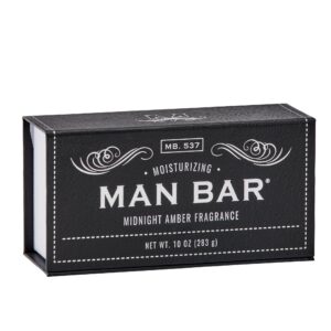 san francisco soap company midnight amber fragrance man bar - moisturizing - no harmful chemicals - good for all skin types - made in the usa