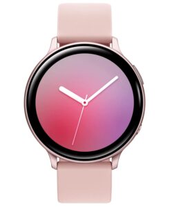 samsung galaxy watch active 2 (44mm, gps, bluetooth) smart watch with advanced health monitoring, fitness tracking, and long lasting battery, pink gold (us version)