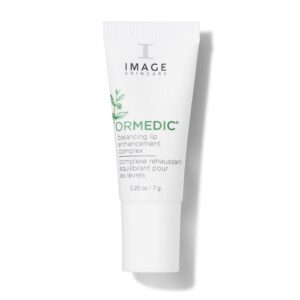 image skincare, ormedic ph balancing lip enhancement complex, deep hydration lip plumper peptides for fuller lips, clear, 0.25 fl oz