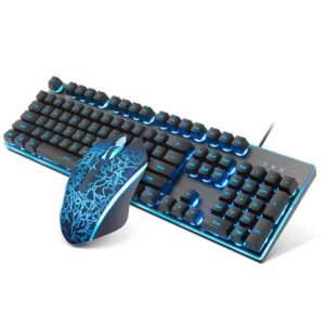 wyyggnb gaming keyboard computer e-sports game mechanical keyboard and mouse set, wired computer usb interface keyboard