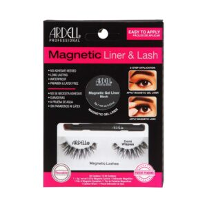 ardell professional magnetic liner & lash demi wispies black