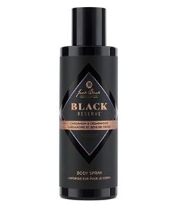 jack black - black reserve body spray, 3.4 fl oz