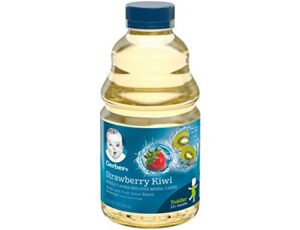 gerber toddler juice bottles (strawberry kiwi)