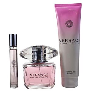 versace bright crystal, 3count