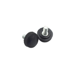 honjie m4 x 8mm threaded knurled thumb screw grip knobs thumb screw - (50 pcs)