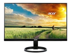 acer r1 r241y bbix 24-inch (23.8) 1920x1080 75hz free-sync 1ms ips gaming monitor (hdmi vga) (renewed)