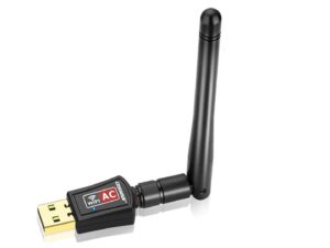 osgear usb wifi adapter 600mbps wireless card network dongle for pc laptop desktop with high gain 5dbi antenna dual band 802.11a 2.4ghz 150mbps 5ghz 433mbps supports win10 8 7 xp vista mac os linux