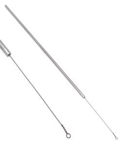 a2z-il02 a2zscilab bacterial inoculating loop 2 mm, single nichrome wire, with aluminum handle