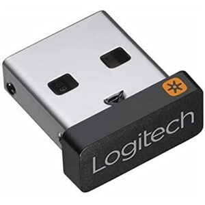 logitech usb unifying receiver - black