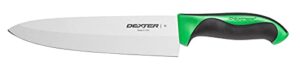 dexter 8" cook's knife, green handle