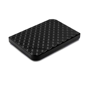 verbatim 4tb store 'n' go portable hard drive, usb 3.0 - diamond black