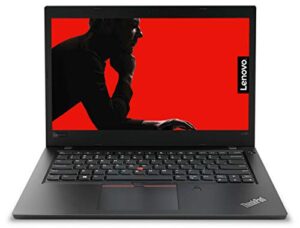 lenovo 2019 thinkpad l480 14" fhd business laptop computer, 8th gen intel quad core i5-8250u up to 3.4ghz, 16gb ddr4 ram, 128gb ssd, 802.11ac wifi, bluetooth 4.1, usb-c, hdmi, windows 10 professional