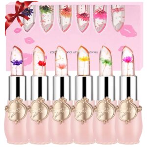 superthinker crystal jelly lipstick - moisturizer clear lip gloss balm color changing lipstick