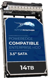 14tb 7200 rpm sata 6gb/s 3.5" hdd for dell poweredge servers | enterprise hard drive in 13g tray