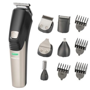 hair clippers for men beard trimmer 6 in 1 hair trimmer pro haircut kit cordless usb charging rechargeable waterproof low noise