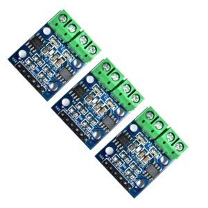 comimark 3pcs h-bridge stepper motor dual dc motor driver controller board hg7881 for arduino