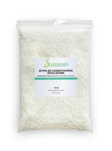 soapeauty btms 25% - 16 oz - behentrimonium methosulfate cetearyl alcohol 25% conditioning emulsifier | ingredient for hair care, skin care, leave-in treatment products | 16 oz