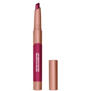 l’oréal paris infallible matte lip crayon, no blossom fig deal (packaging may vary)