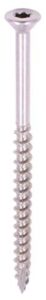 u-turn - #10 x 3 305 stainless deck screw acq rated flat head with nibs type 17 point t-25 star drive (50 count)