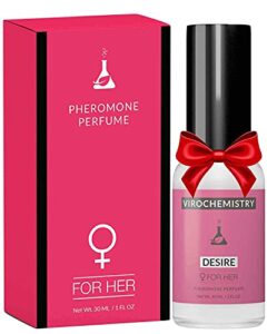 virochemistry pheromones for women (desire) - elegant, ultra strength organic fragrance body perfume (1 fl. oz)