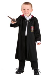 fun costumes harry potter toddler gryffindor robe, 2t black