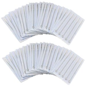 tattoo needles set - autdor 50pcs mixed tattoo needles 3rl,5rl,7rl,9rl,3rs,5rs,7rs,9rs,5m1,7m1 disposable sterile tattoo gun needles assorted liners,shaders and magnum (mixed-rl/rs/m1-50pcs)