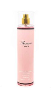 jean marc paris femme noir parfum body spray - 8 fl oz / 236 ml