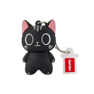 garrulax usb flash drive, 8gb / 16gb / 32gb / 64gb usb2.0 cute shape usb memory stick date storage pendrive thumb drives gift(32gb,big eye cat)