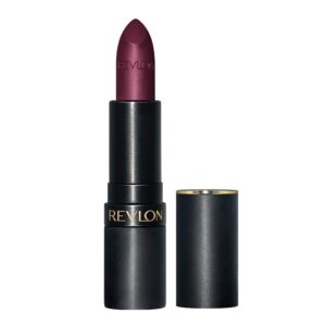 revlon super lustrous the luscious mattes lipstick, high impact with moisturizing velvety formula, black cherry, 0.74 oz