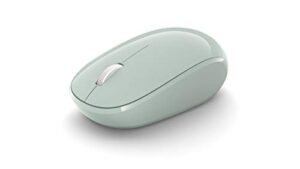 microsoft bluetooth mouse - mint. comfortable design, right/left hand use, 4-way scroll wheel, wireless bluetooth mouse for pc/laptop/desktop, works with for mac/windows computers