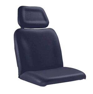 midmark 002-0824-855 seamless upholstery top for ritter 230 procedure chair, soothing blue, 28" width