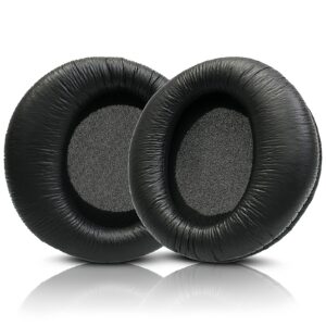 mdr-rf985r replacement ear pads cushion cups compatible with sony tmr-rf985r rf985rk mdr-rf970r rf970rk 960r rf925rk rf925r wireless headphones, repair parts with soft leather surface