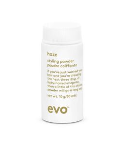 evo haze styling powder spray pump refill - hair texture & volume spray - volumizing with matte finish - 50ml / 10g