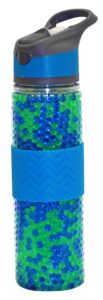 green canteen dwptbbg-601 double wall tritan water bottle, 19oz, blue/green