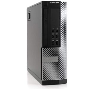 dell optiplex 9020 small form desktop, quad core i5 4570 3.2ghz, 4gb ddr3 ram, 256gb ssd hard drive, dvd-rw, windows 10 (renewed)