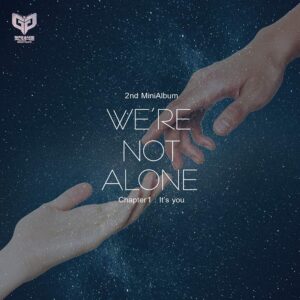 dna entertainmnet great guys - we're not alone_chapter1:it's you (2nd mini album) cd+80p photobook+postcard