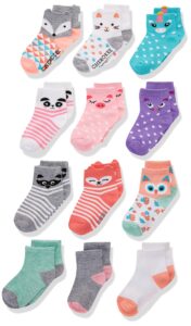 cherokee little girls 12 pack shorty socks