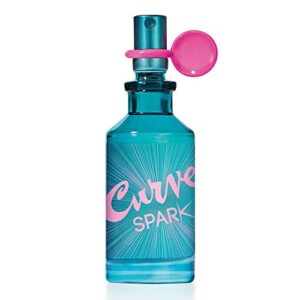 curve spark eau de toilette perfume spray, perfume for women, 1.0 fl oz